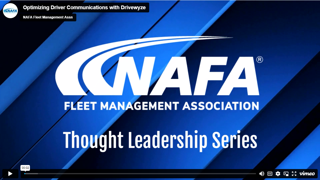 Thought Leadership Videos - NAFA Fleet Management Association